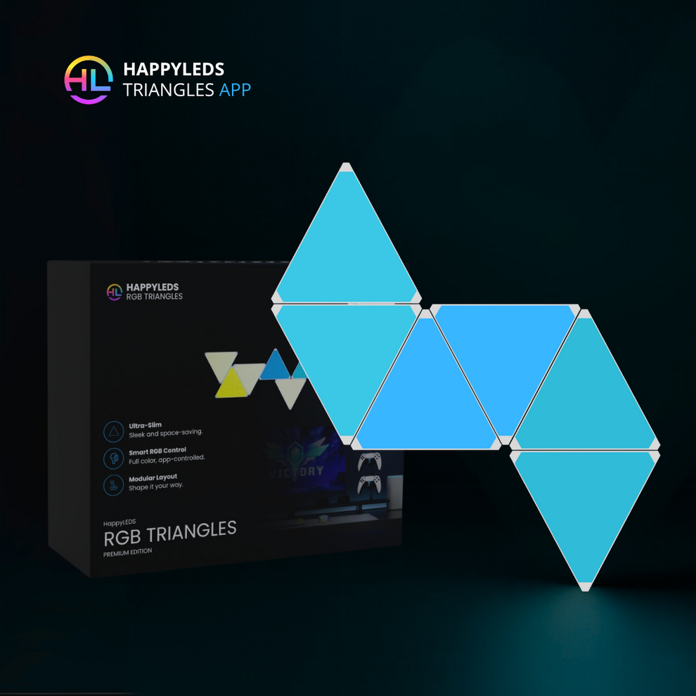 HappyLEDS - RGB Triangles Ultra Thin – HappyLeds